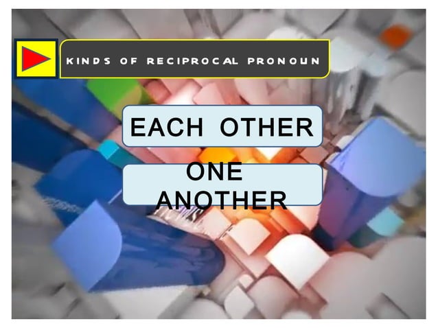 Reciprocal pronoun (presentation) | PPT