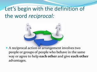 Reciprocal pronouns | PPTX