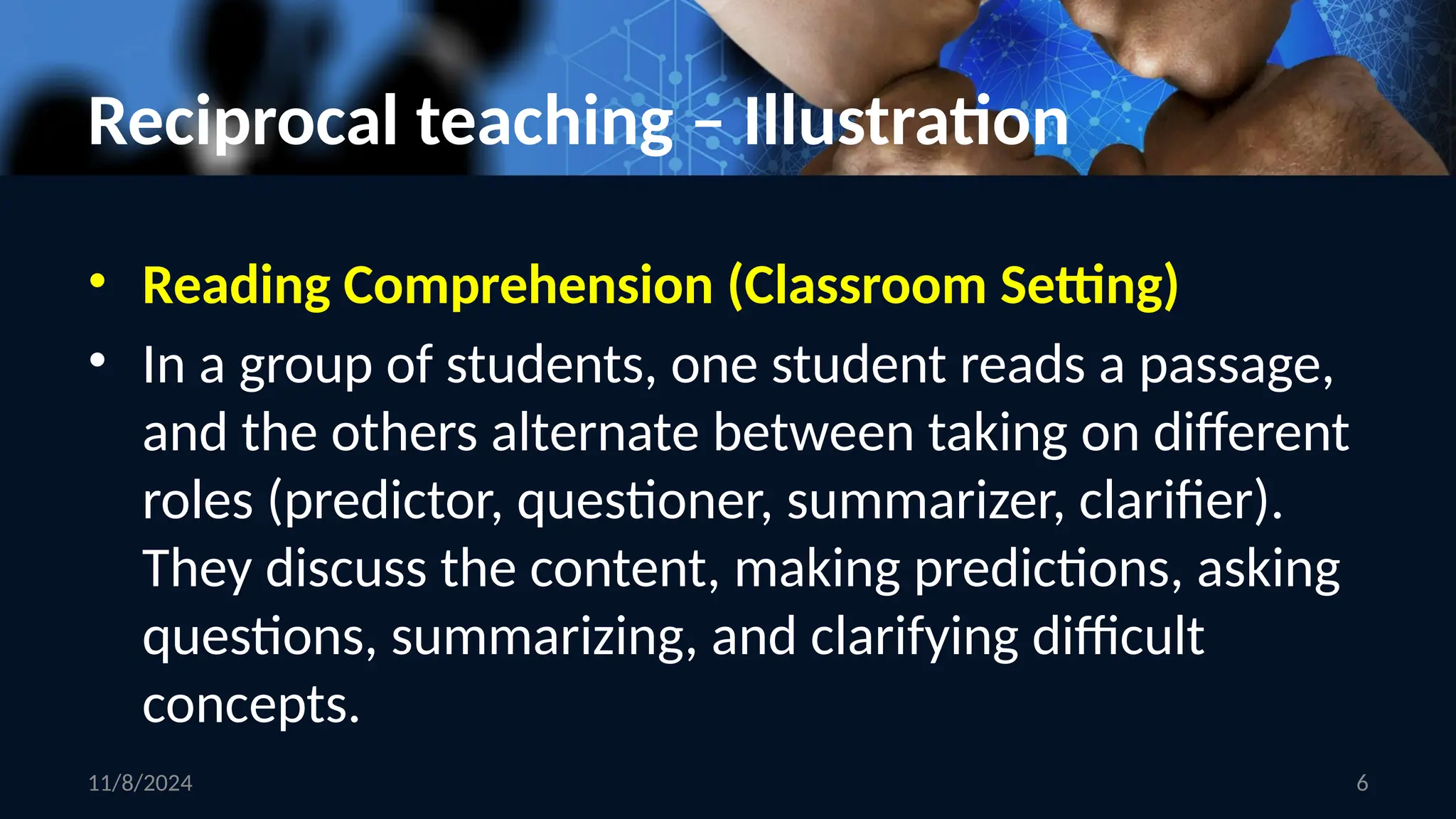 Reciprocal Teaching - Concept and Implication | PPT
