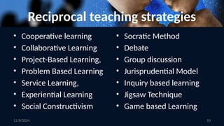 Reciprocal Teaching - Concept and Implication | PPT