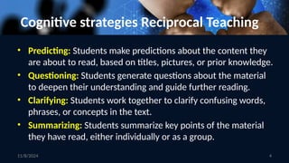 Reciprocal Teaching - Concept and Implication | PPT