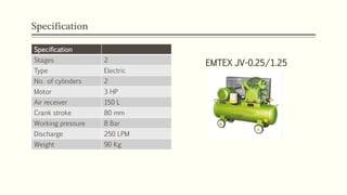 Reciprocating Compressor | PPTX