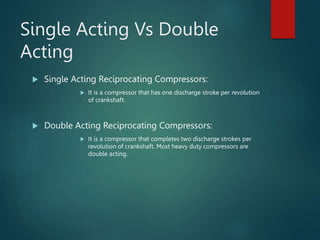 Reciprocating Compressor for beginners.pptx | Off-Road Vehicles | Auto ...