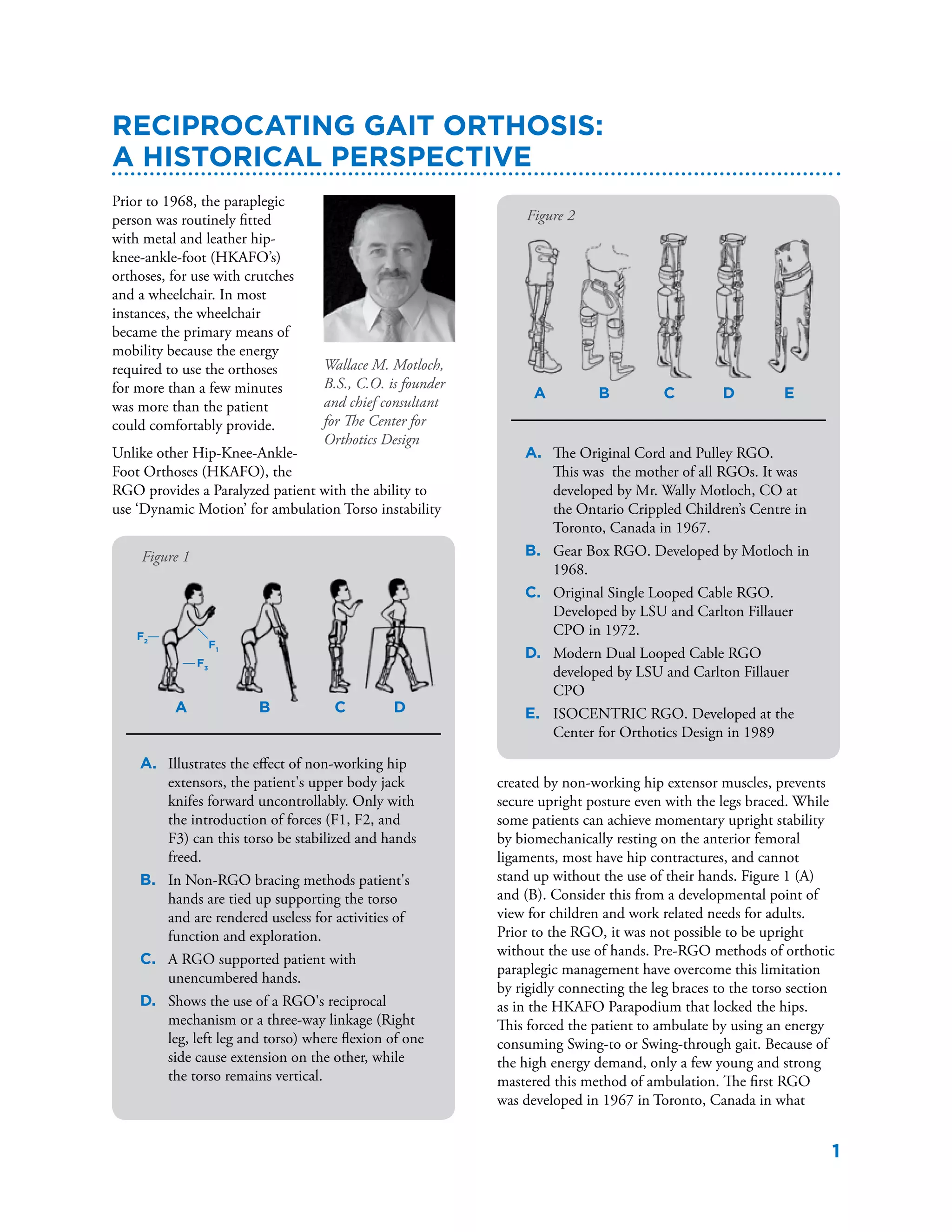 Reciprocating gait arthosis | PDF