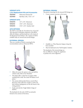 Reciprocating Gait Orthosis