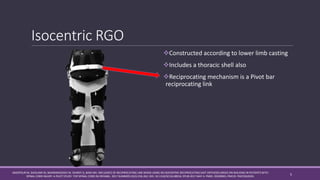 Reciprocating Gait Orthosis | PPTX