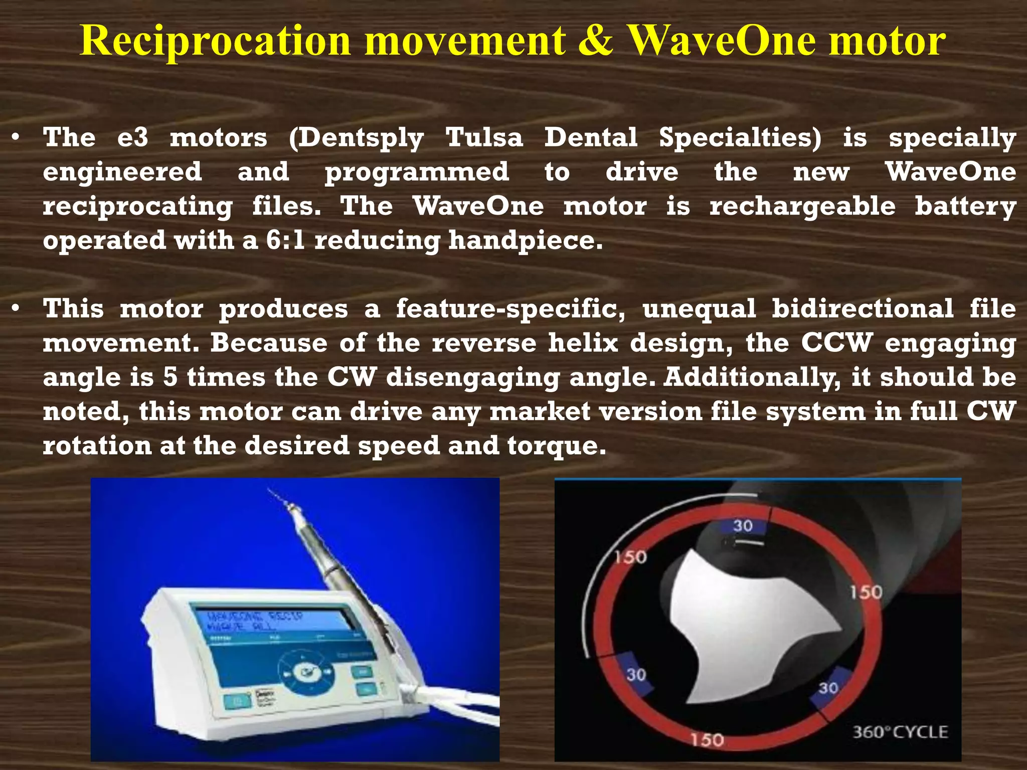 Reciprocating instruments in endodontics | PDF