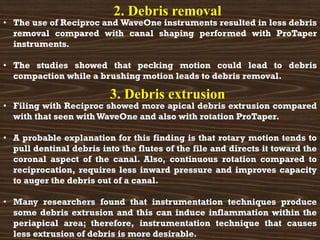 Reciprocating instruments in endodontics | PDF