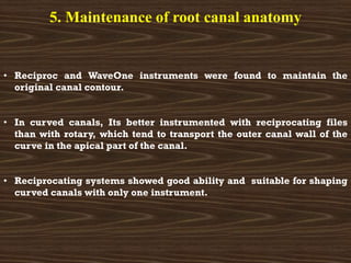 Reciprocating instruments in endodontics | PDF