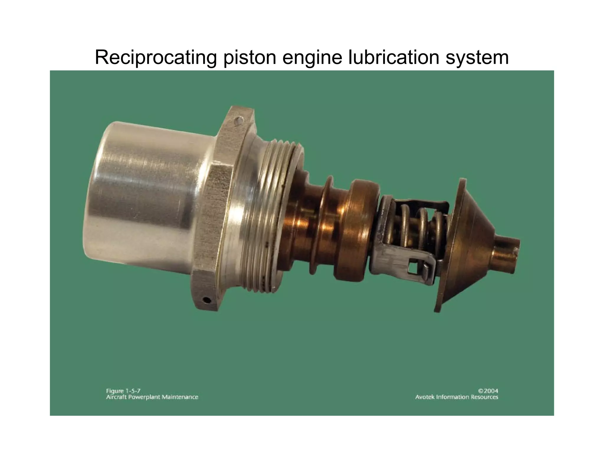 Reciprocating Piston Engine Lubrication System | PPT