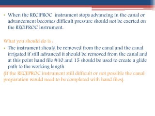 Reciprocating technique | PPTX