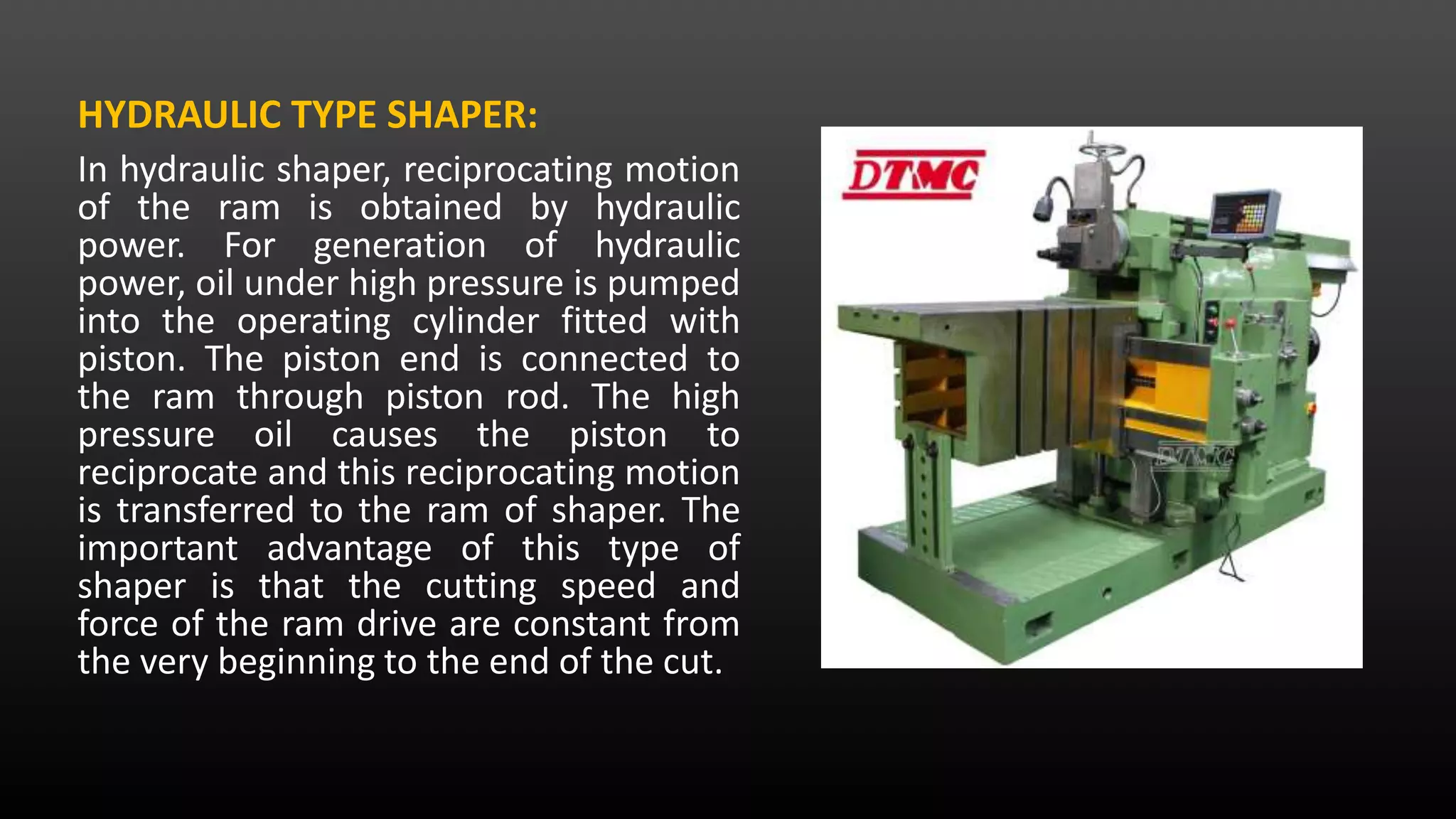 RECIPROCATING TYPE MACHINE TOOLS.pptx