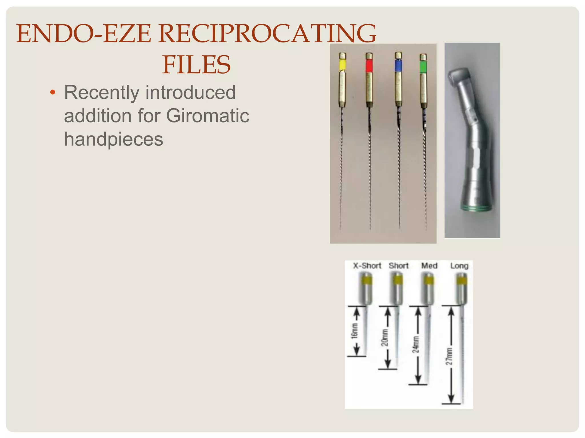 Reciprocation in Endodontics | PPTX