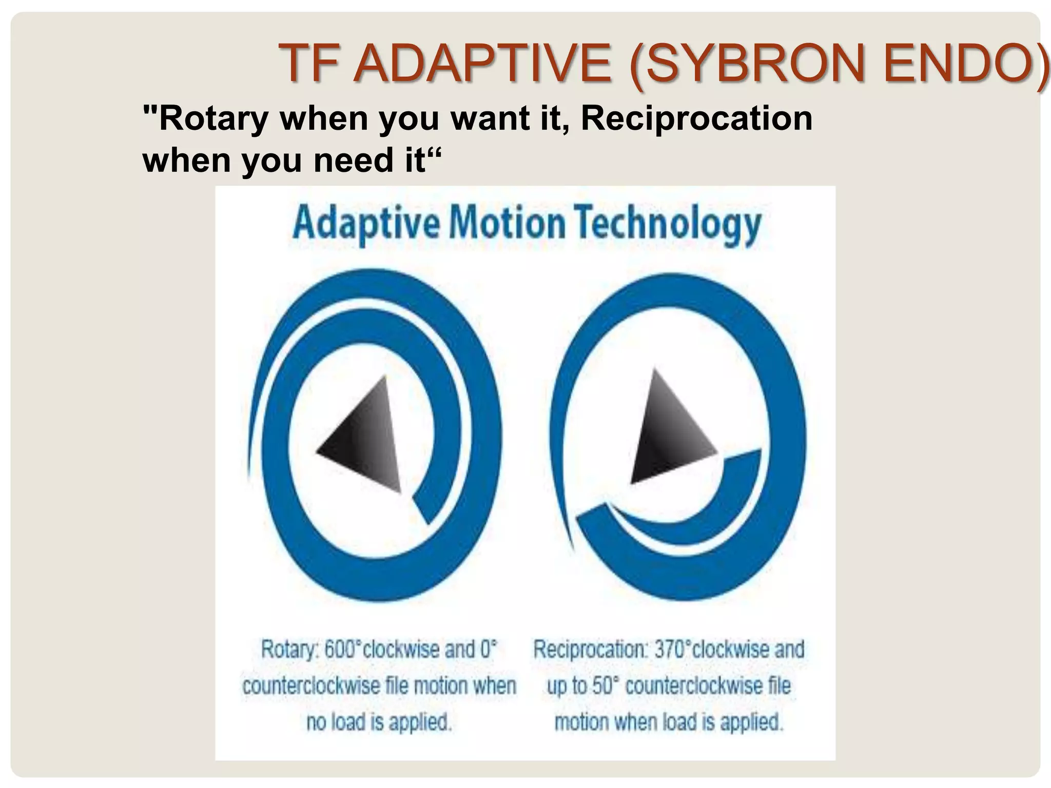 Reciprocation in Endodontics | PPTX