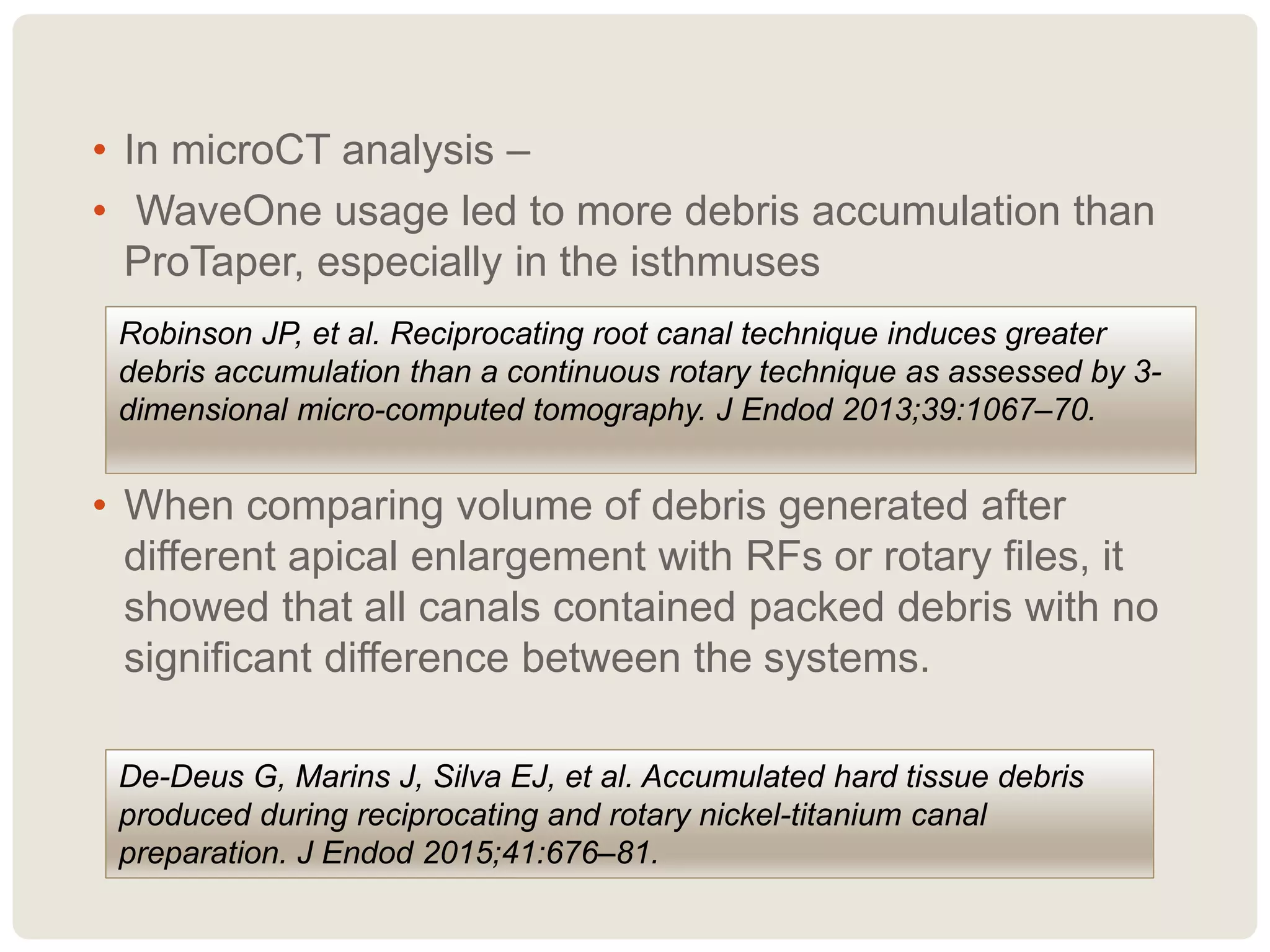 Reciprocation in Endodontics | PPTX