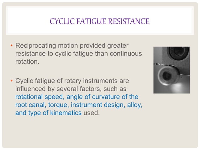 Reciprocation in Endodontics | PPTX | Dental Health | Diseases and ...