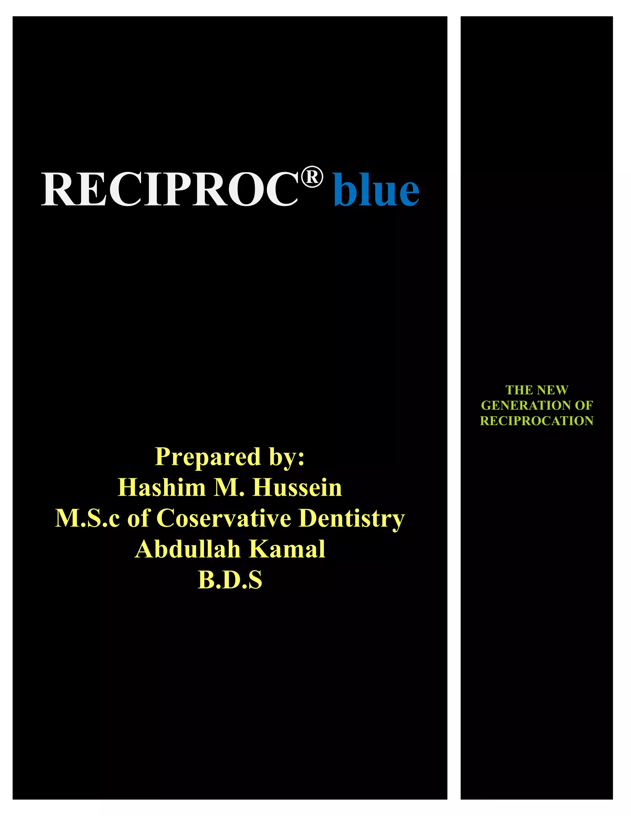 Reciproc blue | PDF
