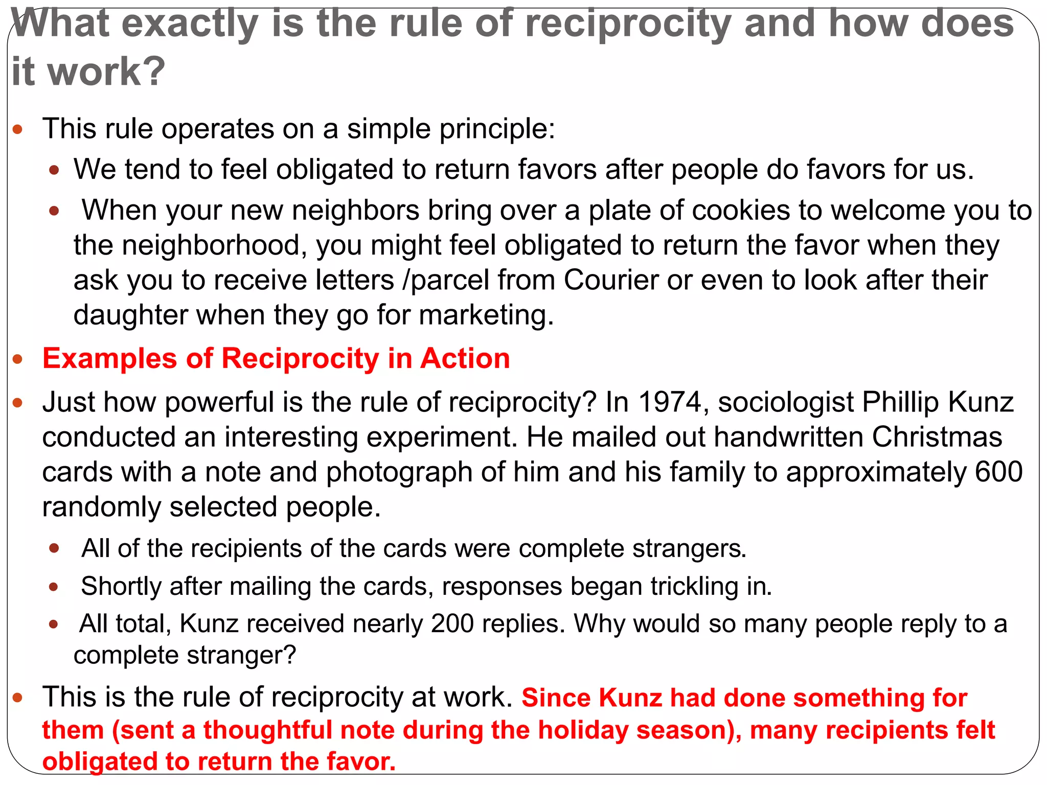 Reciprocity | PPTX