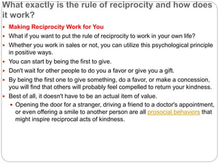 Reciprocity | PPTX