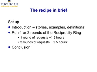 Reciprocity ring teaching social networks pdw ao m 2013 baker | PDF ...