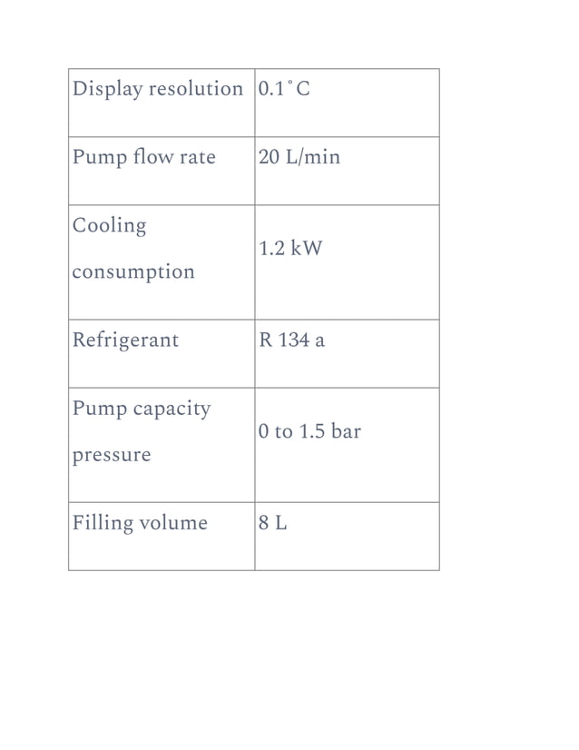 Recirculating Chiller laboratory equipment | PDF