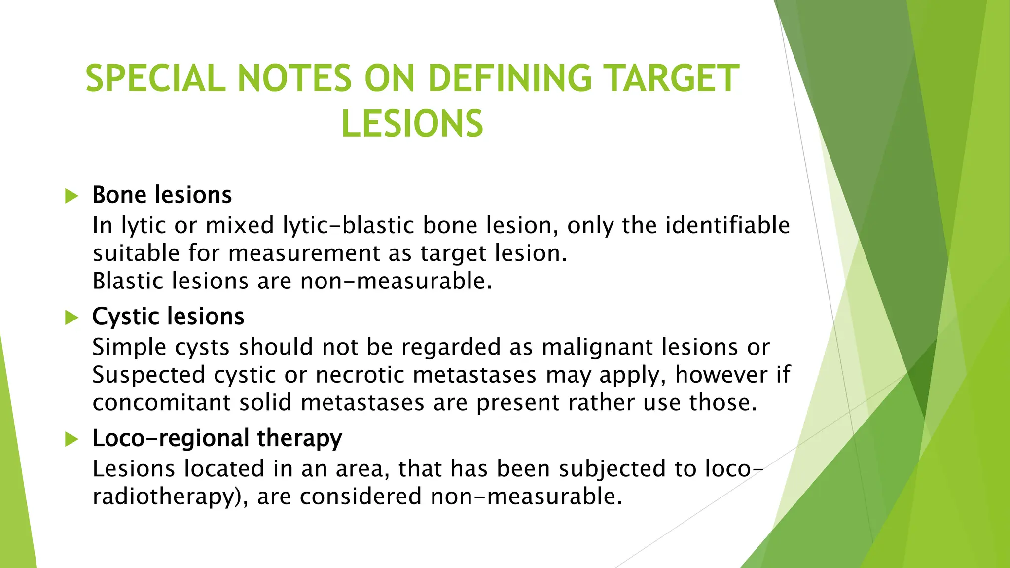 recist criteria Response Evaluation Criteria In Solid Tumors.pptx