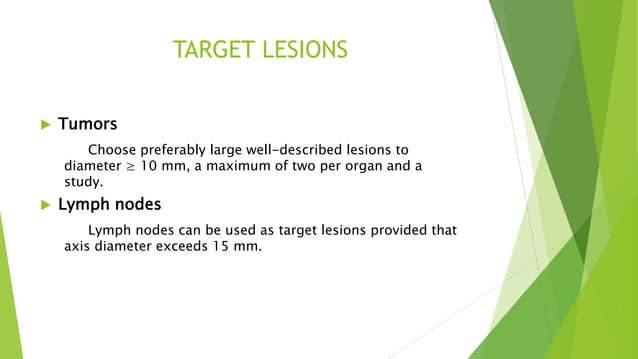 recist criteria Response Evaluation Criteria In Solid Tumors.pptx