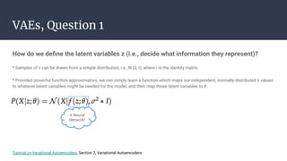 Introduction to Variational Auto Encoder | PDF