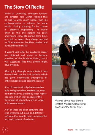 Recite brochure 2012 | PDF | Web Development | Internet