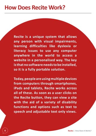 Recite brochure 2012 | PDF | Web Development | Internet