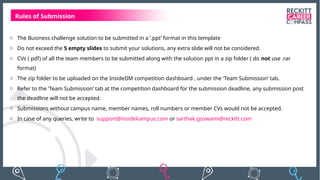Reckitt case competition_Finance template.pptx