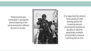Reckless Driving Around Motorcycle Riders | PDF