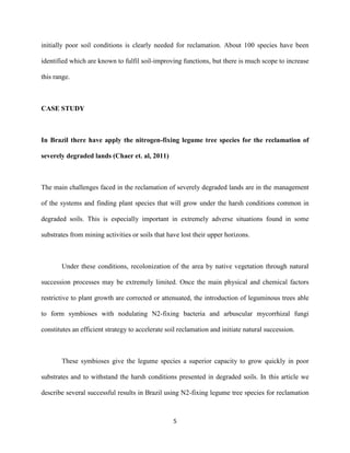 Reclaimation of problem soils | DOCX