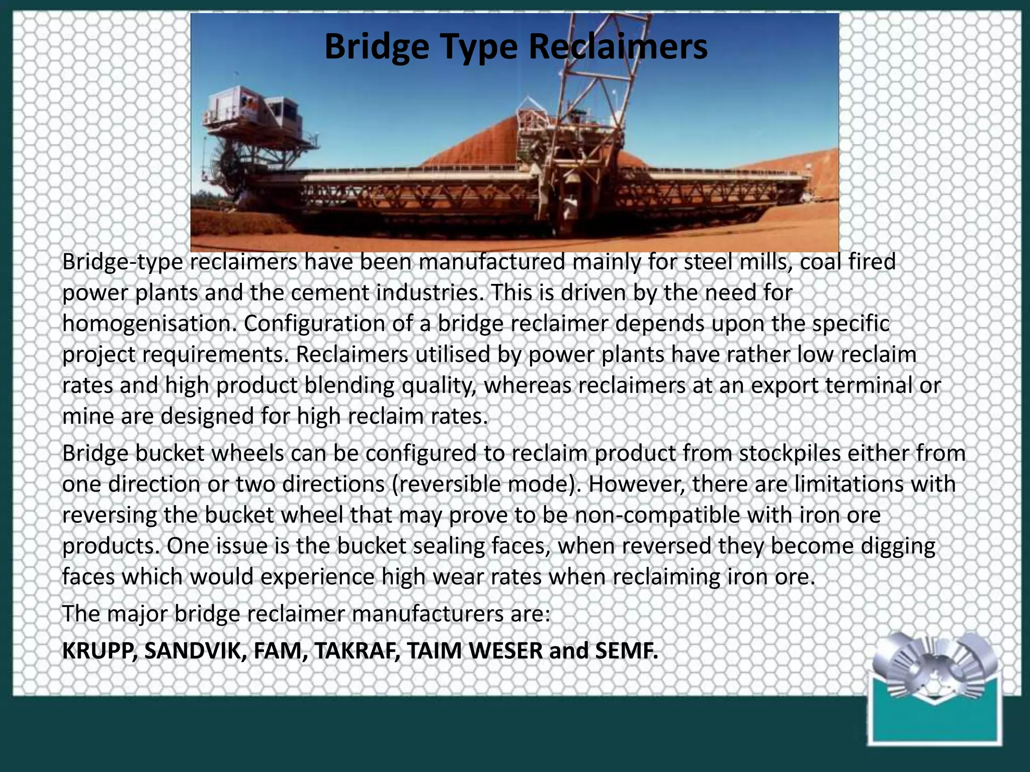 Reclaimers Bridge vs Slew | PPTX