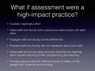 Reclaiming and Reimagining Assessment | PDF