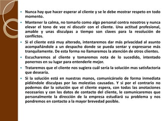 Reclamaciones | PPTX