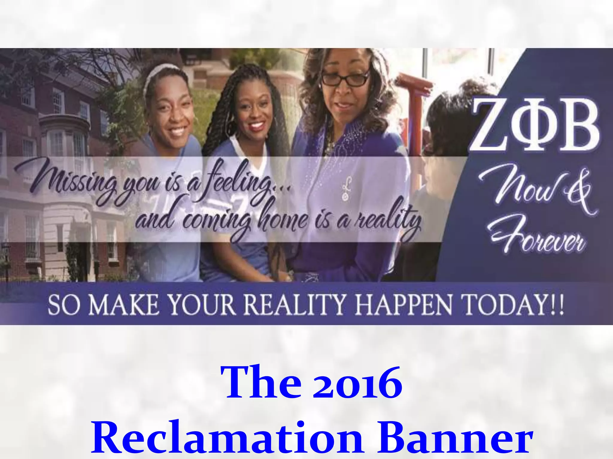 Reclamation 2017 | PPT