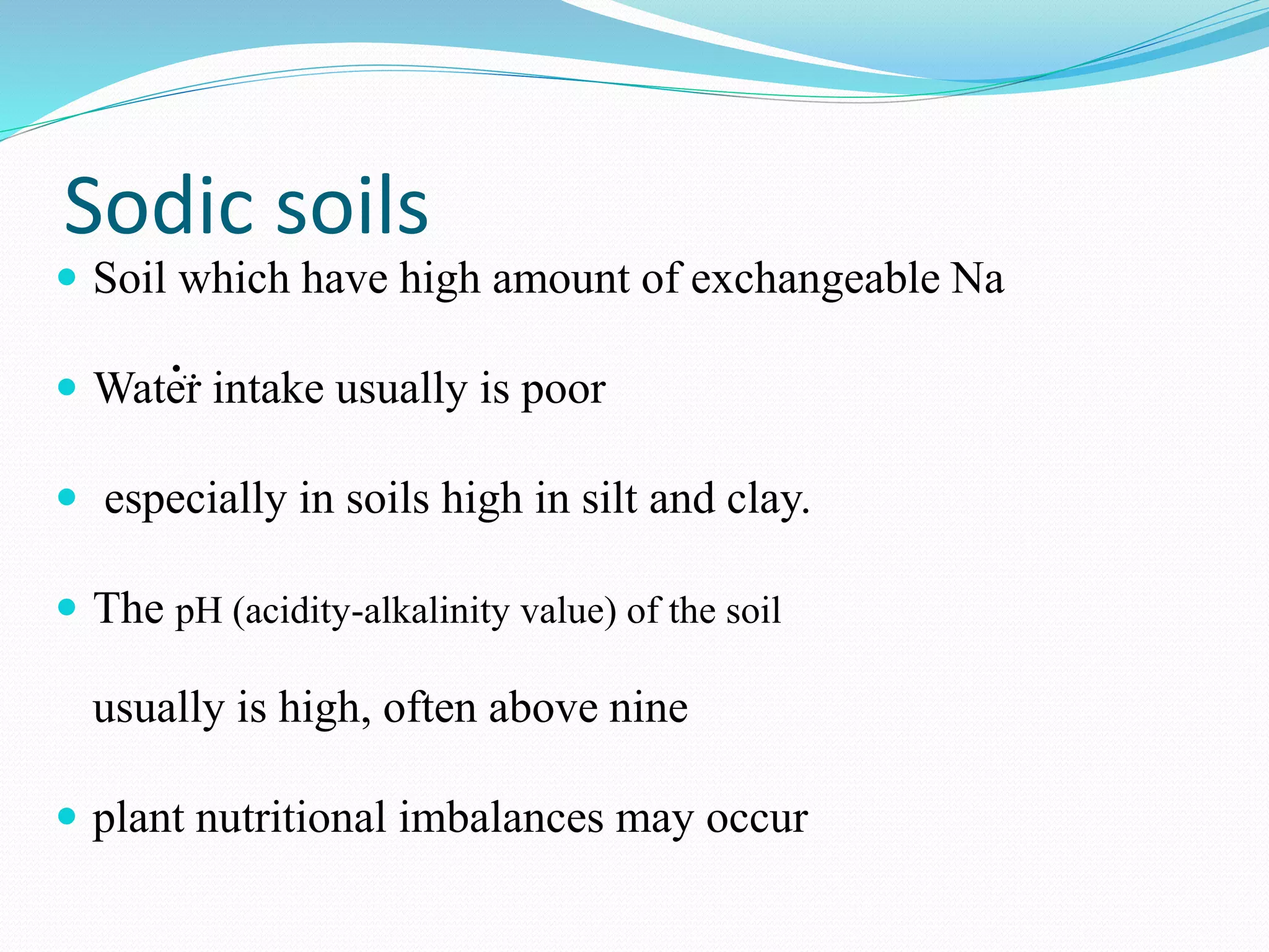 Reclamation of salt affected soils | PPTX