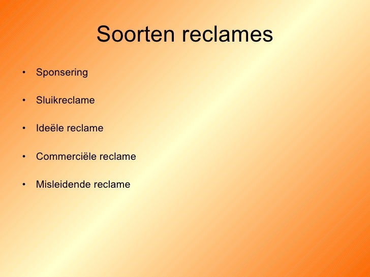Reclame Ppt