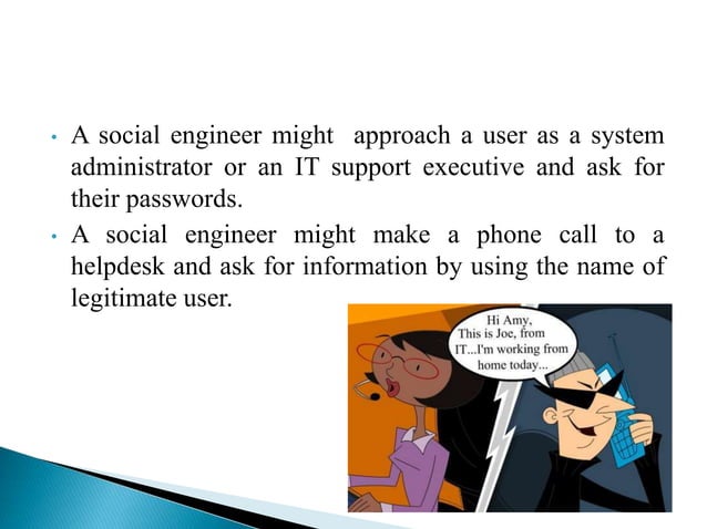 Reconnaissance and Social Engineering | PPTX