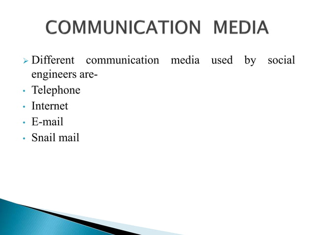Reconnaissance and Social Engineering | PPTX