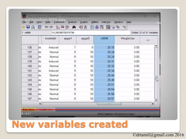 How to Compute & Recode SPSS Data | PDF | Medical Health