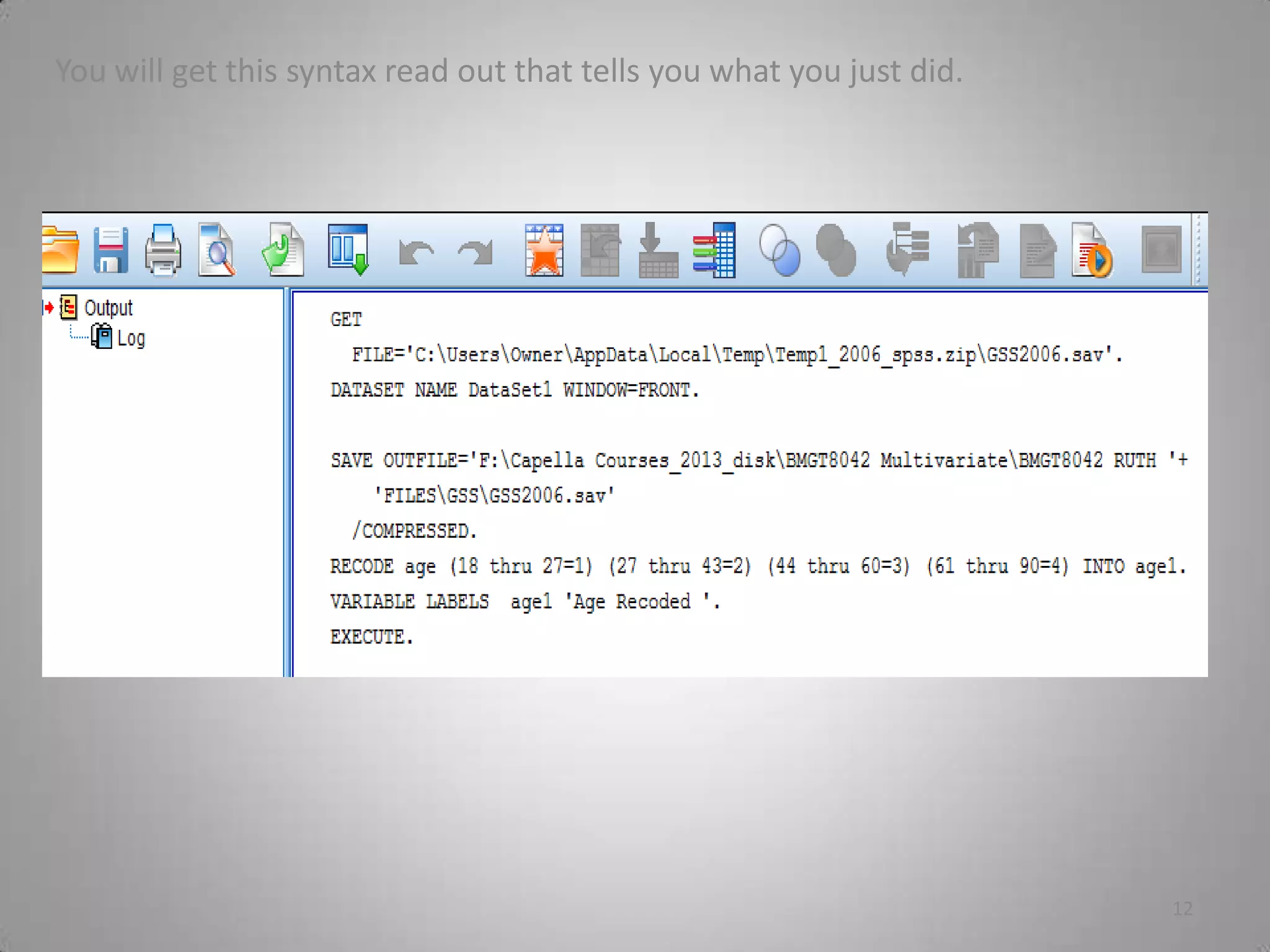 Recode Age Variable in SPSS | PPTX
