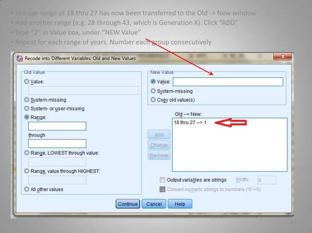Recode Age Variable in SPSS | PPTX