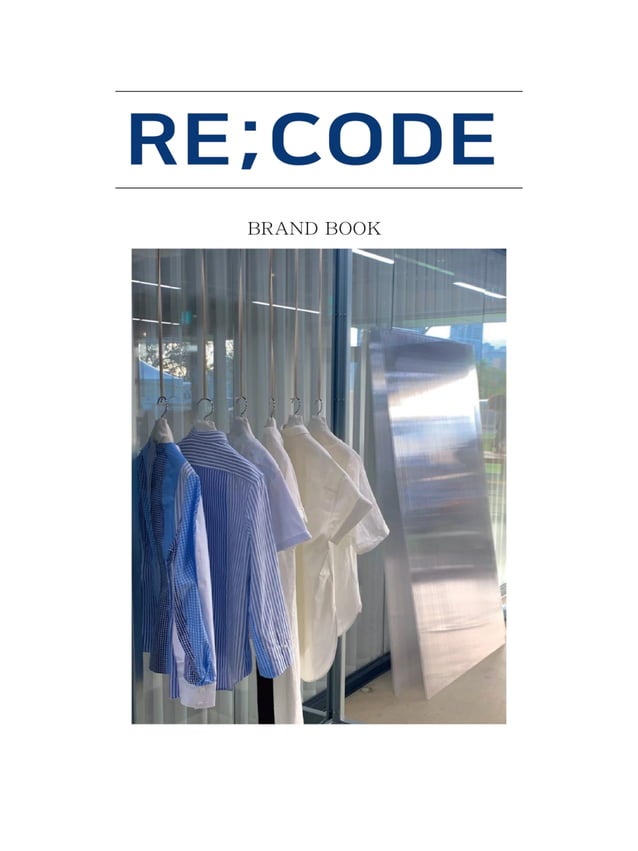 Recode brandbook jihoekim | PDF