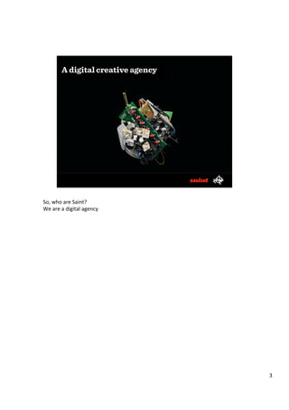 Recode | Decode case study by Saint | PDF