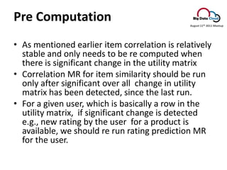 Recommendation Engine Powered by Hadoop | PPT