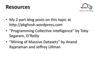 Recommendation Engine Powered by Hadoop | PPT