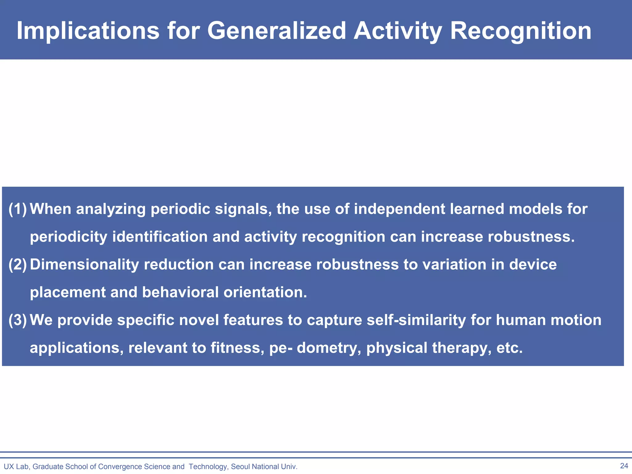 RecoFit: Using a Wearable Sensor to Find, Recognize, and Count Repetitive Exercises | PPT