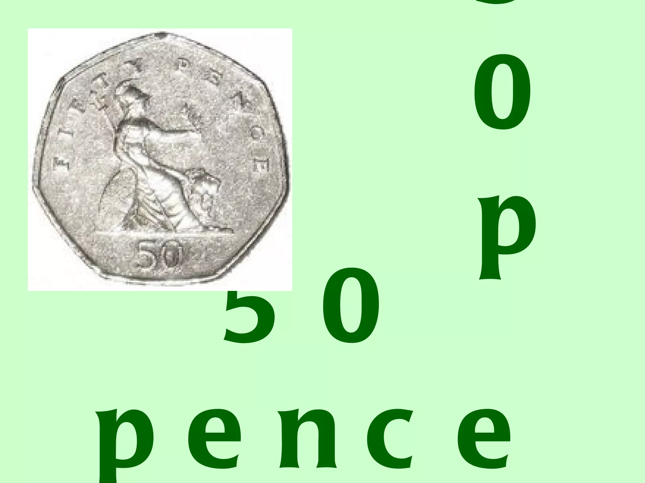 Recognising coins | PPT